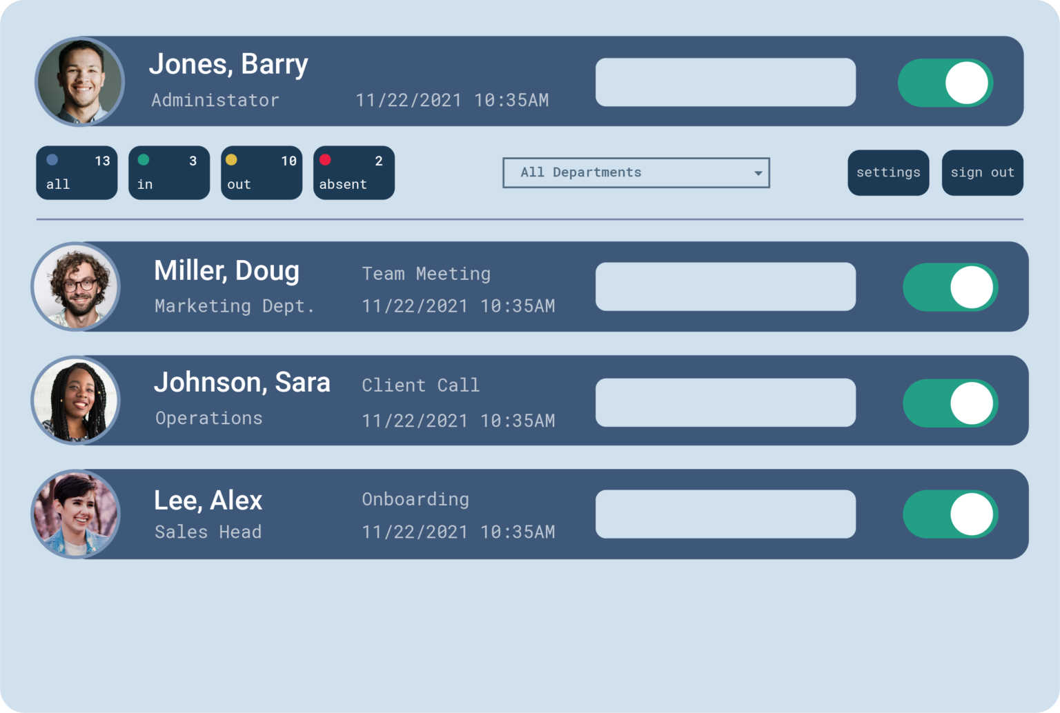 Time tracking - Breeze 360