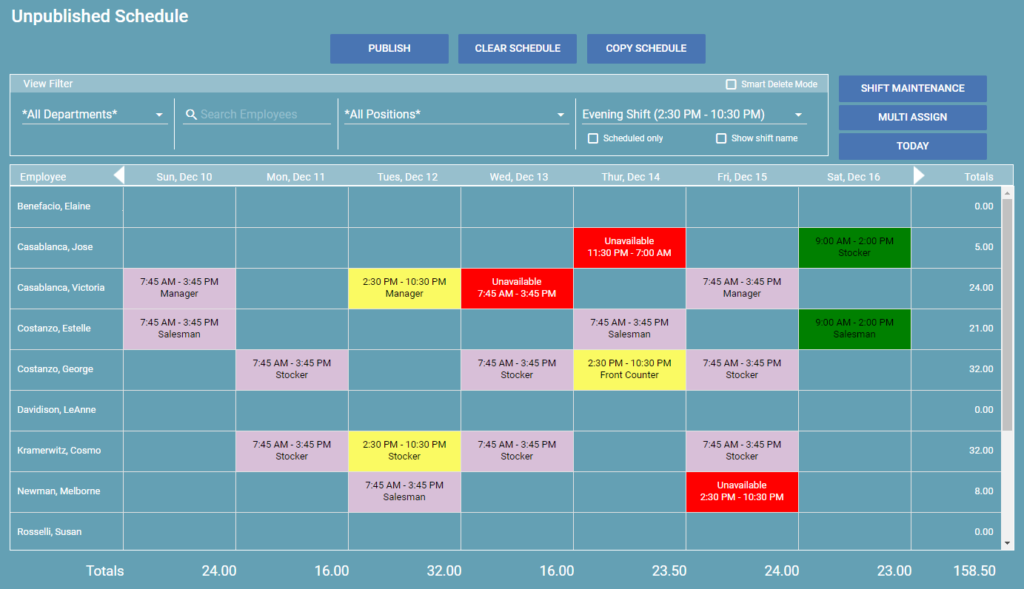 Scheduling - Breeze 360